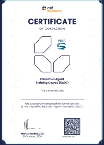 QEAC Certificate - Merchants Prosperity